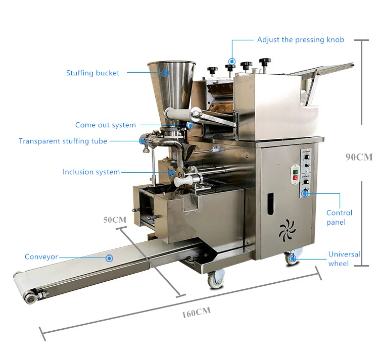 Professional Handmade Empanada Dumpling Machine Automatic Samosa ...