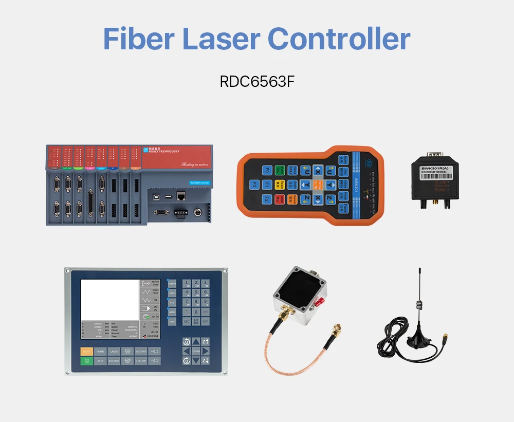 Original Fiber Laser Controller Ruida Rdc6563f Auto-calibration Three ...