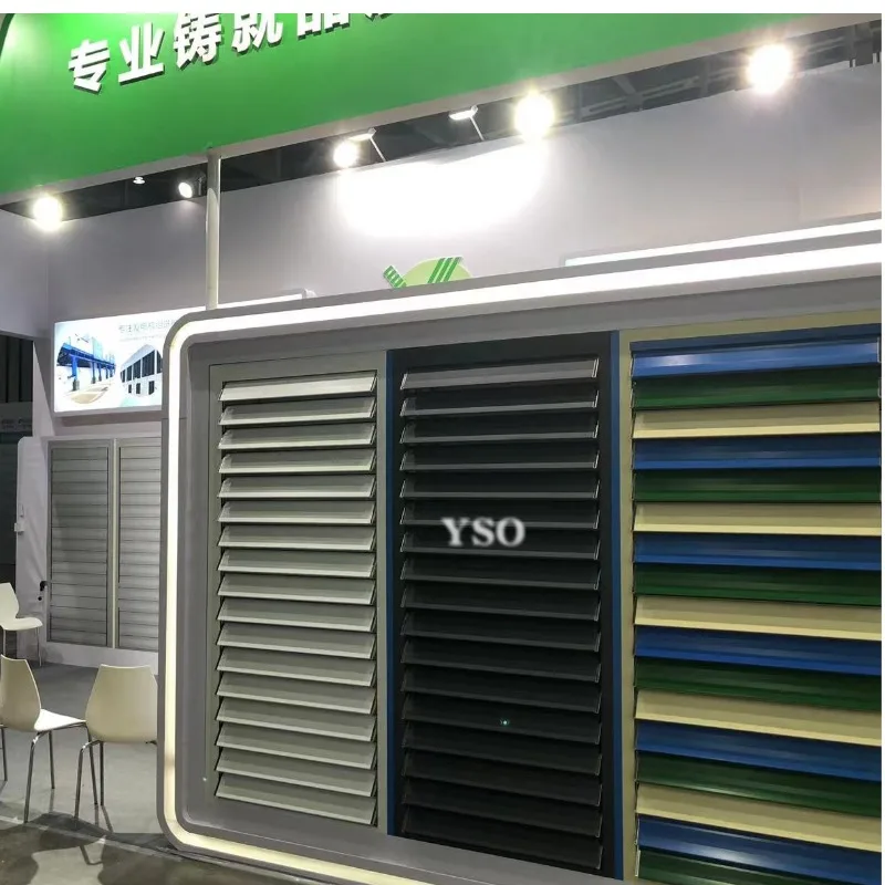 Motorized Electric Aluminum Louver Outdoor Louvers Window Aluminum ...