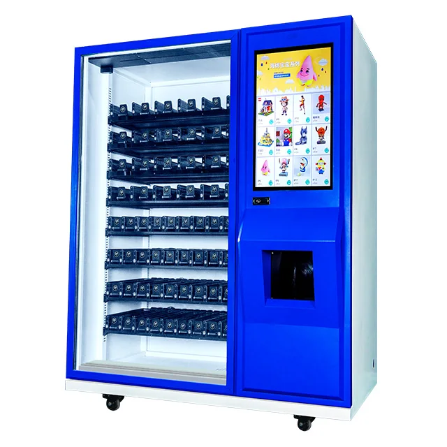 Unmanned Automatic Hot And Cold Food Vending Machine With Refrigeration ...