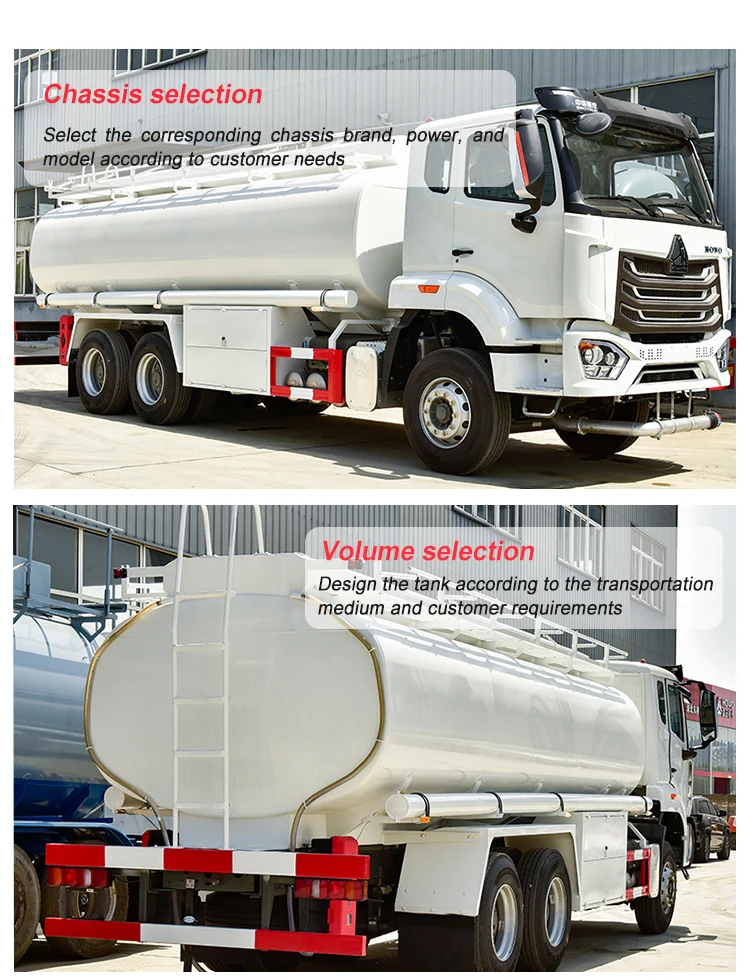 HOWO 6x4 Fuel Tank Truck - 20000 Liters Capacity for Sale