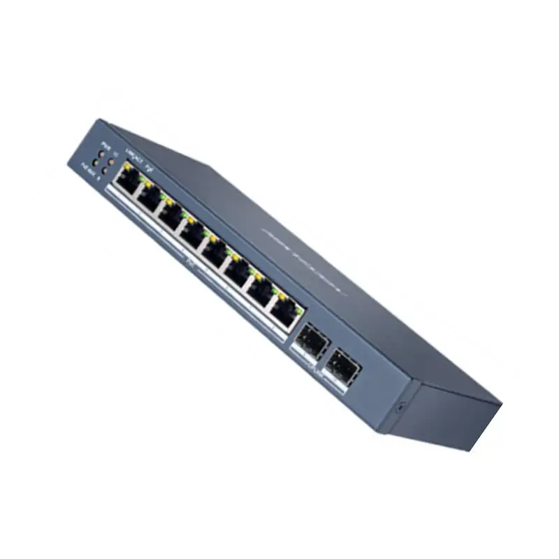 HIK original DS-3E1510P-S 8 Port Gigabit Smart POE Switch 8 gigabit PoE ...