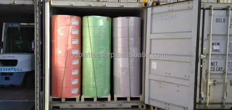 Clear Blue or Black Image JHE Carbonless Paper 50gsm 55 GSM 60gsm ...