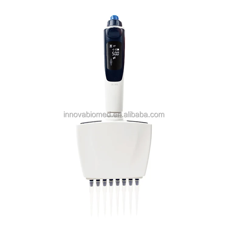 8 Channel Electronic Pipette Dpette+ - Buy High Quality Multichannel ...