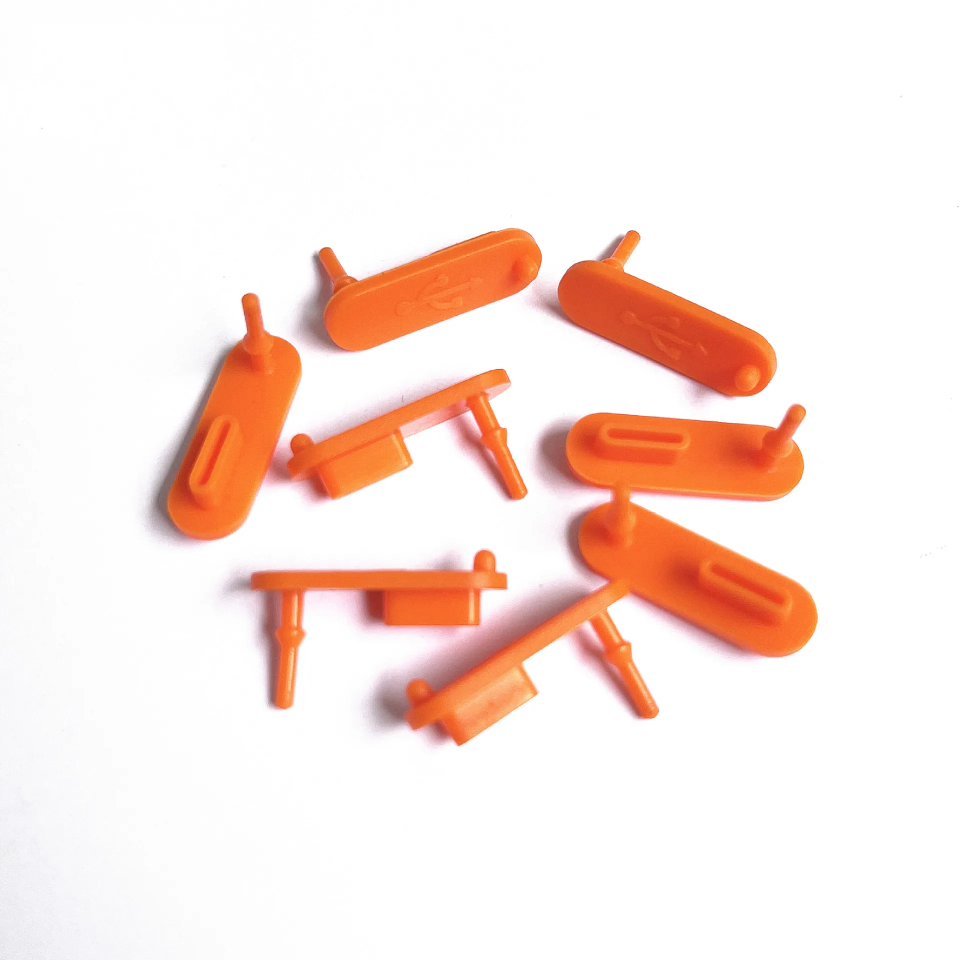 Usb Type C Dust Plug Cover Cap With Flap Custom Packaging Private Label ...