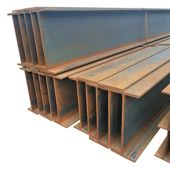 Structural Steel Beams Standard Size Galvanized H-beam Price Per Ton H ...
