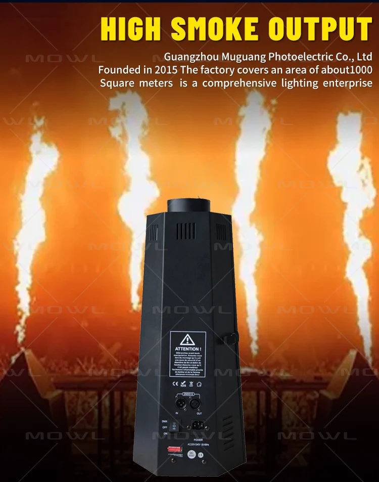 Stage Effect Flamethrower Dmx Spray Fire Flame Machine For Party Event ...