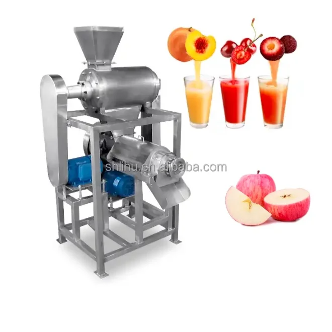 Commercial Cold Press Ginger apple Pineapple Juice Extractor Squeezer ...