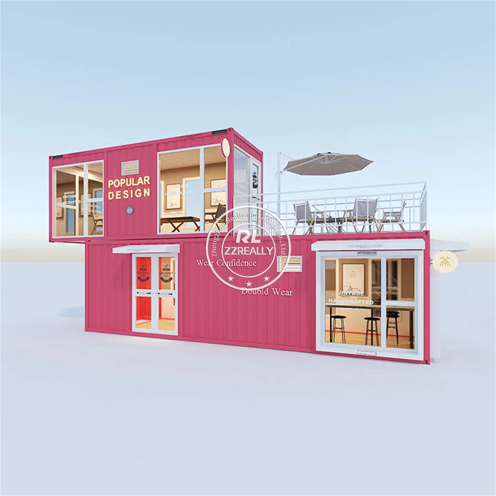 20ft Container Coffee Shop Restaurant Shipping Container Bar Cafe With ...