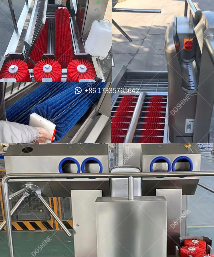 Sanitary Station One-stop Full Automatic Hand And Boots Cleaning Boot ...