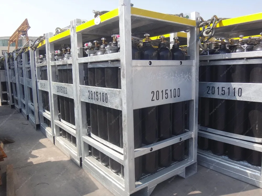 SEFIC Offshore Platform Industrial Gas Cylinder Rack DNV