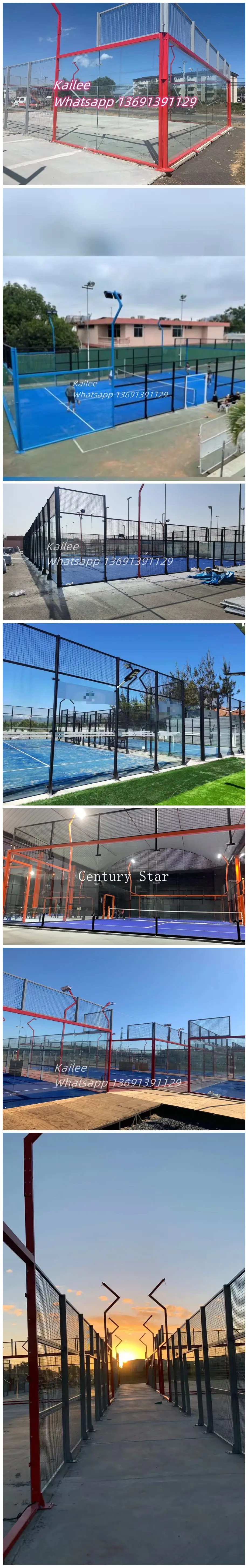 Factory Supplier Padel Tennis Court Paddle Stadium Cancha De Pdel Badil ...