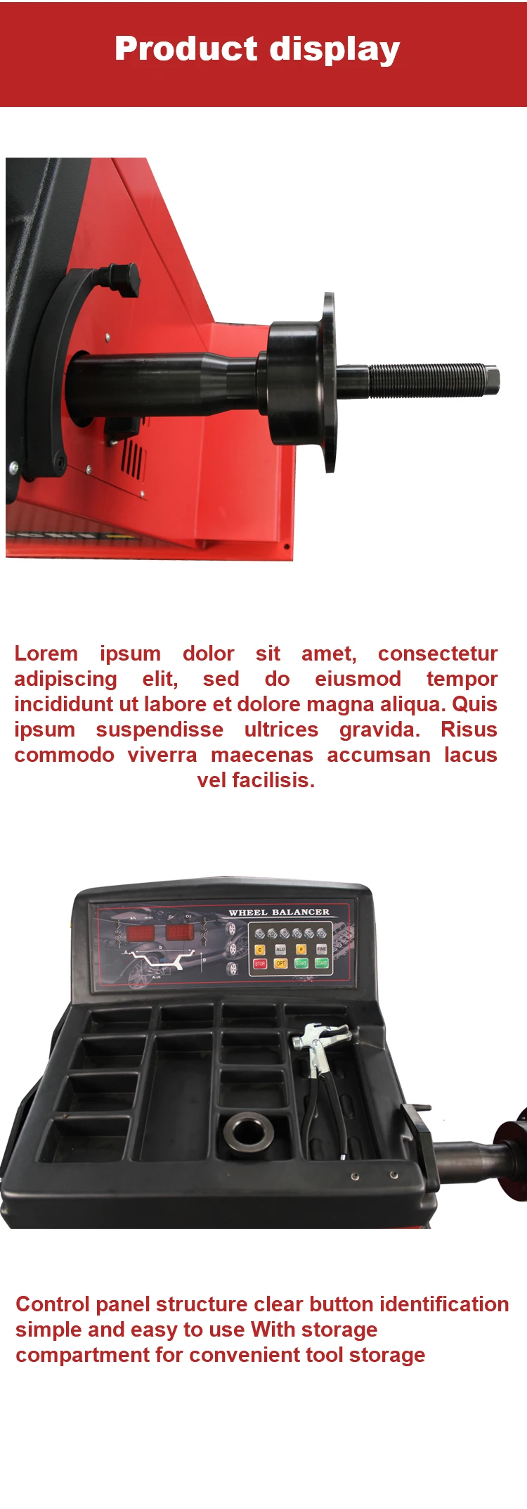 Auto Infrared Laser Positioning Motorcycle Wheel Balancing Machine ...