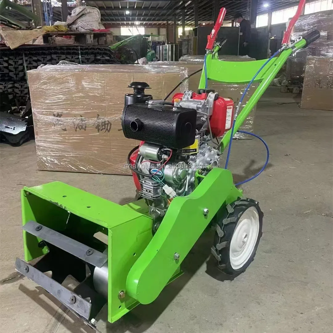 Gasoline Diesel Engine Weeding Machine With Plow For Home Garden Use ...