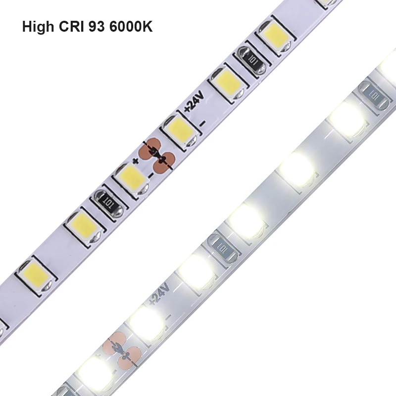 High Quality Cri Ra 90-95 95-97 3oz Pcb Vhb 3m Cc 24v 2835 Constant Current Led Strip Light ...