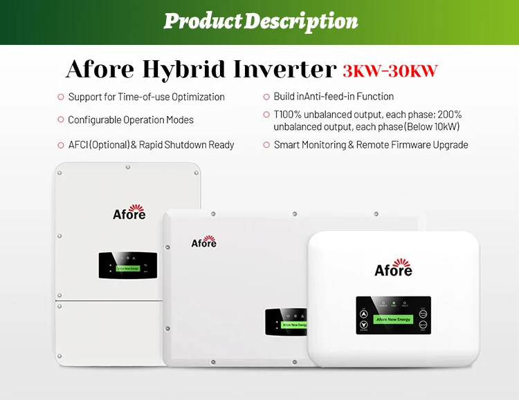 Afore Hybrid Inverter - Efficient Solar Solutions