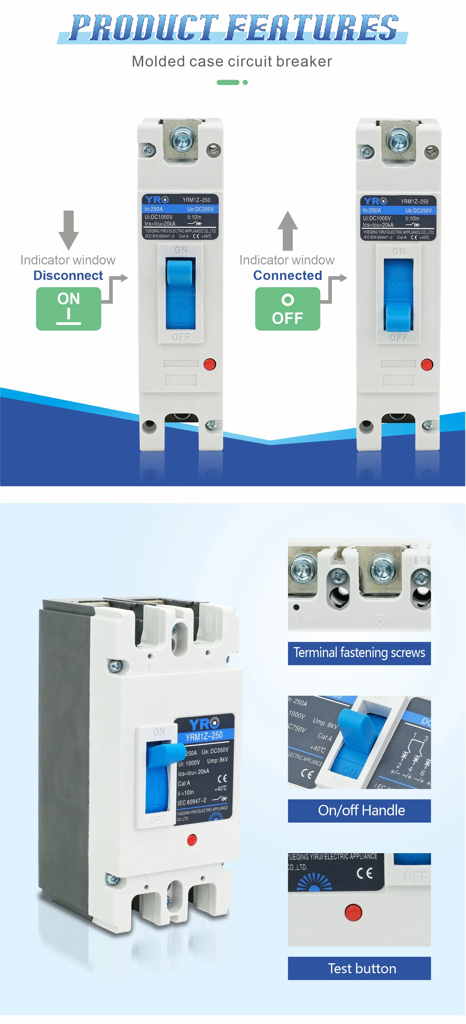 DC Moulded Case Circuit Breakers (mccbs) - Reliable Protection