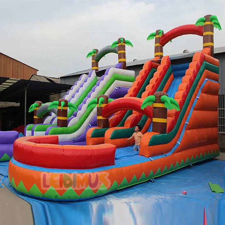 Factory Custom Kid Party Game Hot Sale Inflatable Water Slides Backyard Inflatables Castle ...