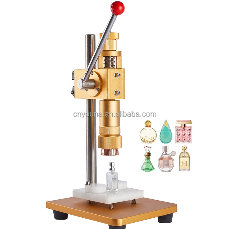 Manual Perfume Crimping Equipment Perfume Sealing Capping Machine ...