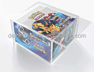 Acrylic Display Case for Pokemon - Sliding Lid Box