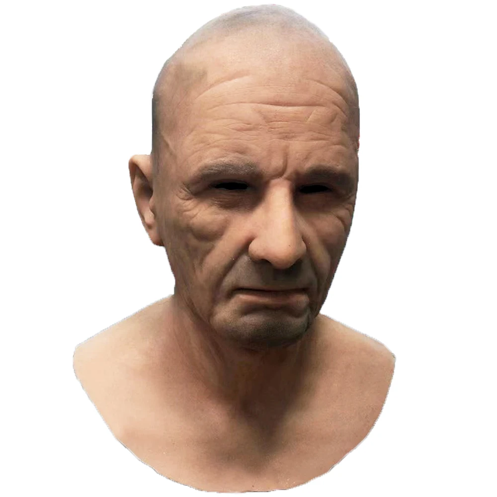 Realistic Silicone Male Mask Man Face Silicone Mask For Crossdresser ...