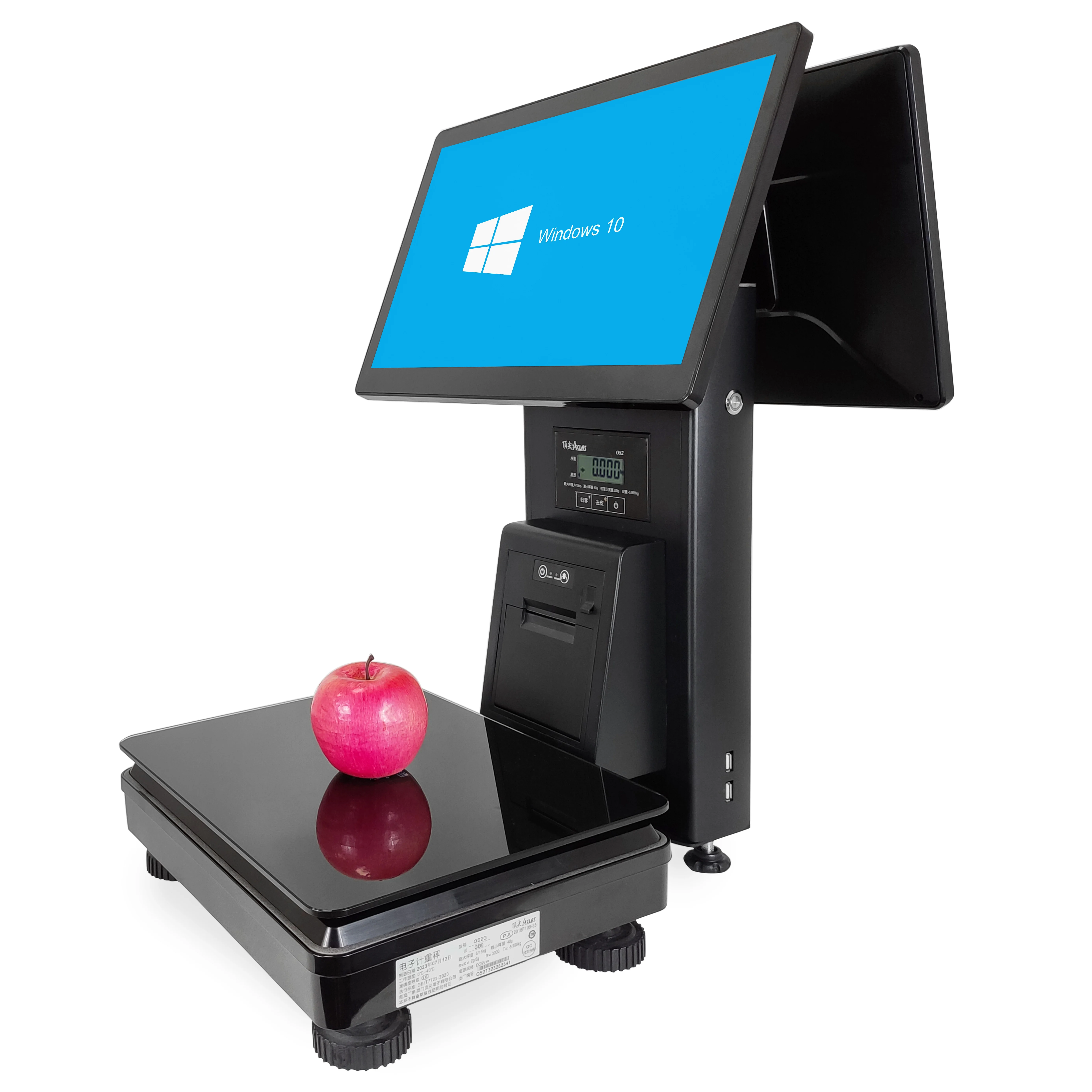 Ai Scale Touch Scale Weighing Scale Built-in Printer Pos - Buy Pos Scale,Ai Scale,Supermarket ...