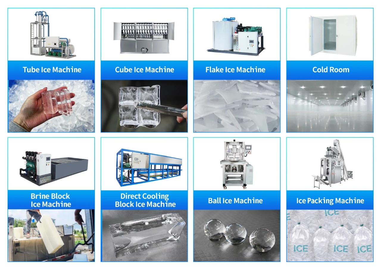 Customizable Solar Powered Ice Block Machine for Business