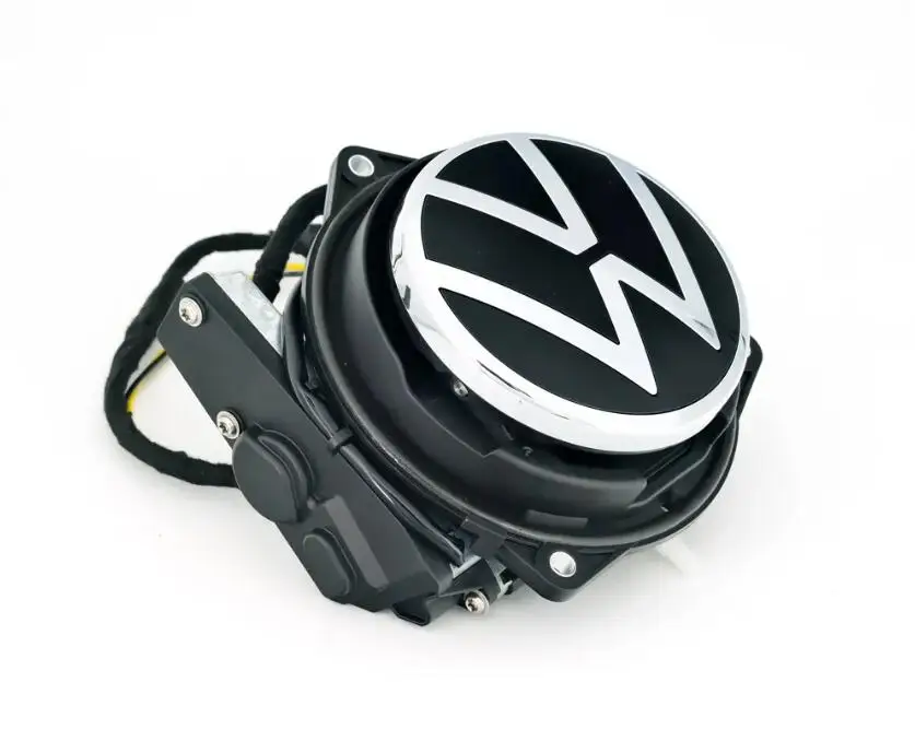 For Vw Badge Logo Smart Flip Car Rear View Reversing Camera For Vw Golf ...