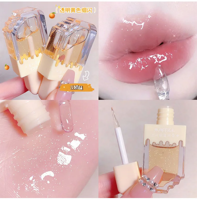 MAFFICK Popsicle Lip Gloss - Moisturizing Ice Cream Lip Glaze