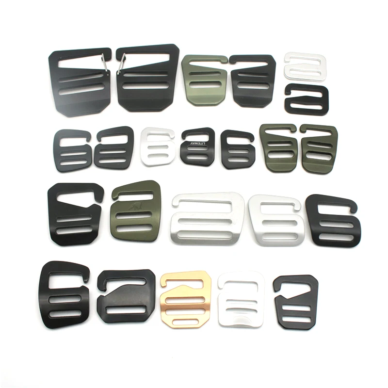 All Types Anodized Aluminum G-hooks DIY Use for Backbands/Roll Pouches ...