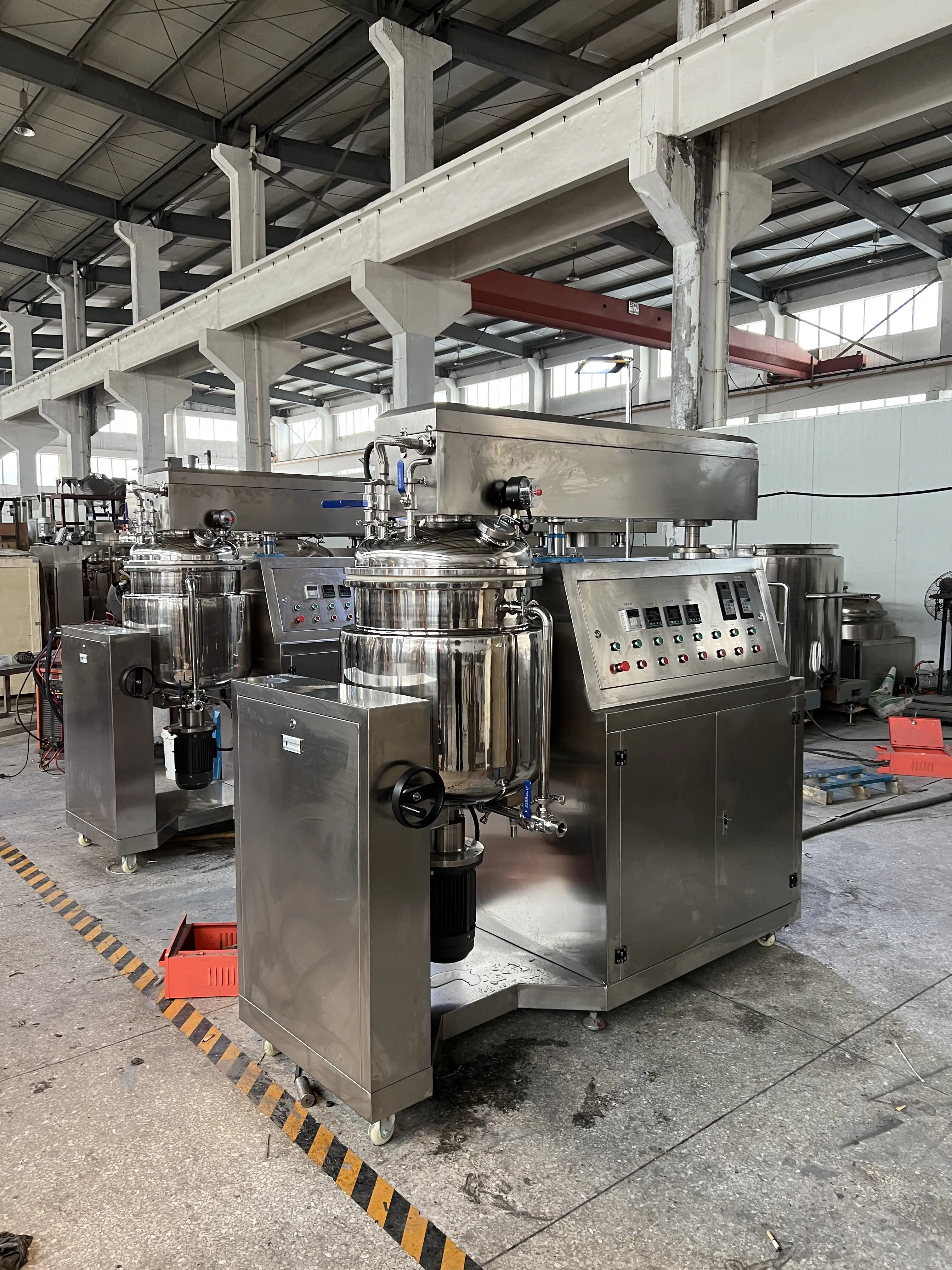 Vacuum Mixer Homogenizer Paste Mixing Tank,Body Lotion And Cream Making ...