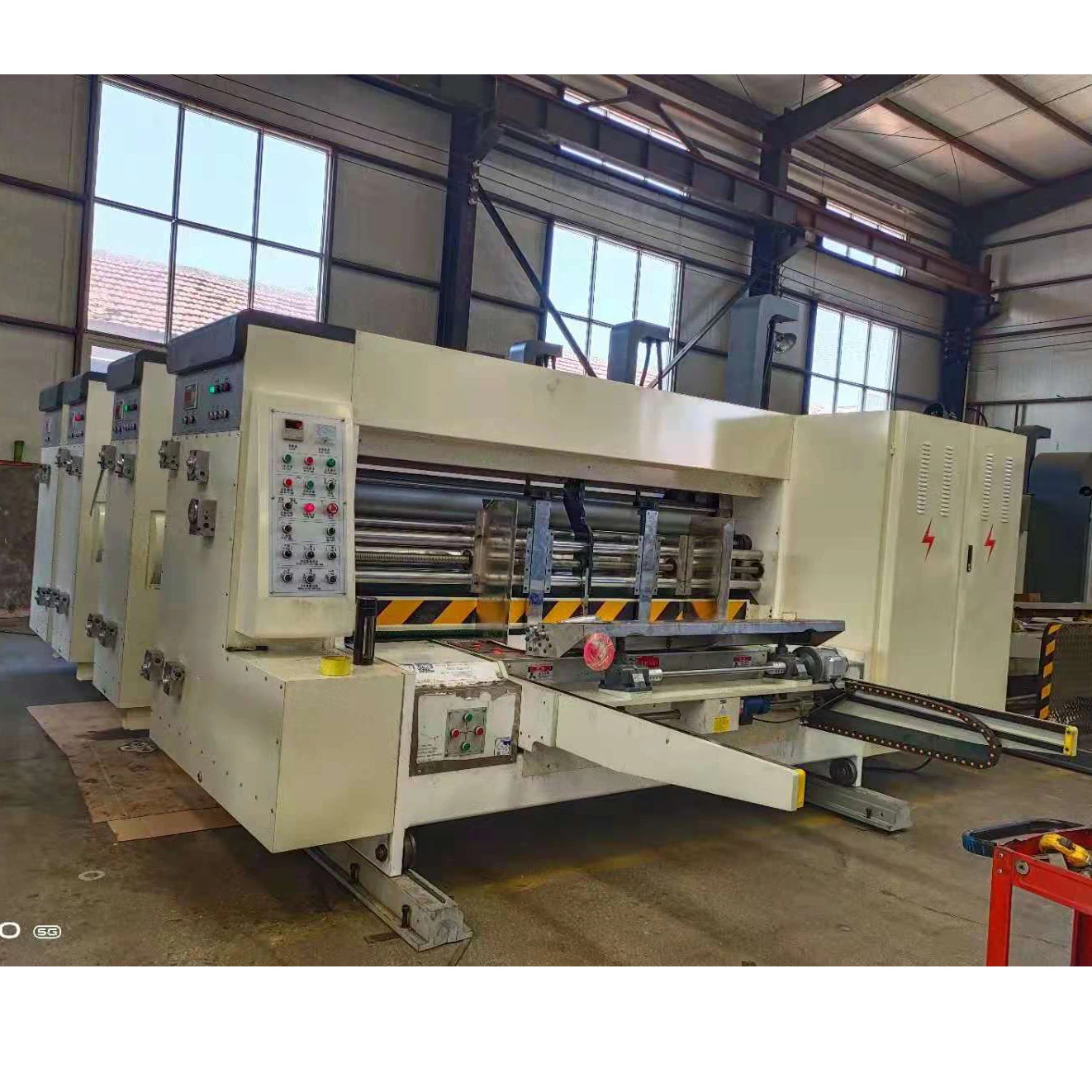 Cardboard Printing High Speed 3/4/5/6 Colors Cardboard Carton Printer ...