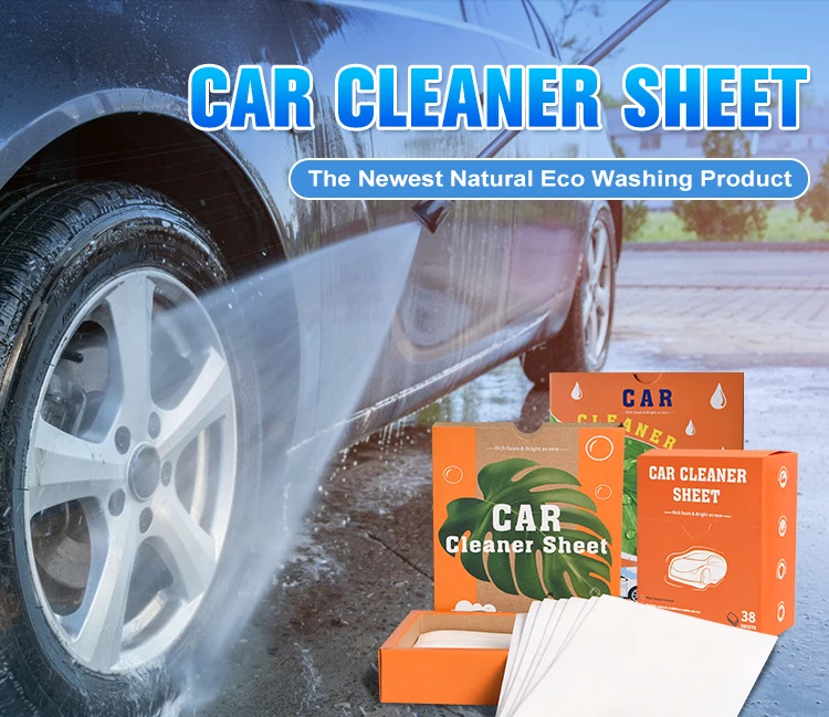 All Foam Action Car Wash Soap Tablets Cleaning Concentrate for Trucks ...