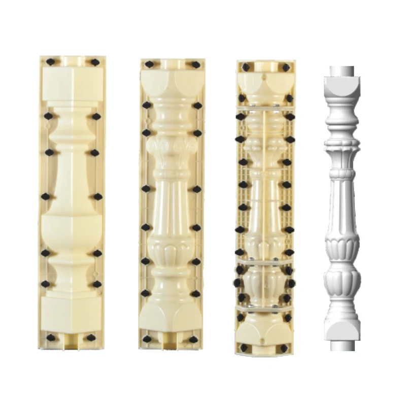 Garden home Precast Plastic formwork Mold for Concrete Fence Balcony ...