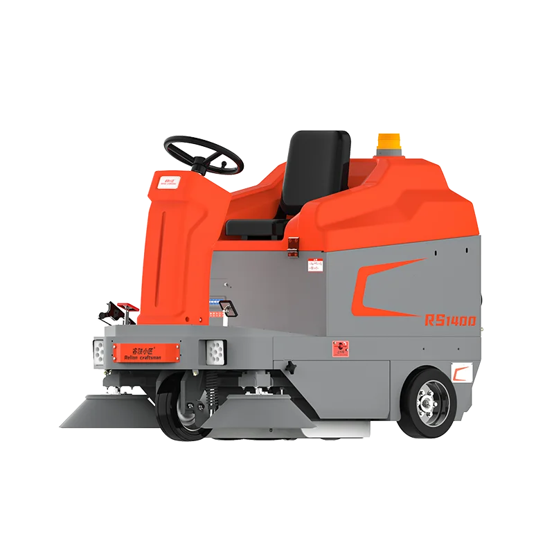 Leaf Rechargeable Sweeper Machine Portable Industrial Ride On Electric ...