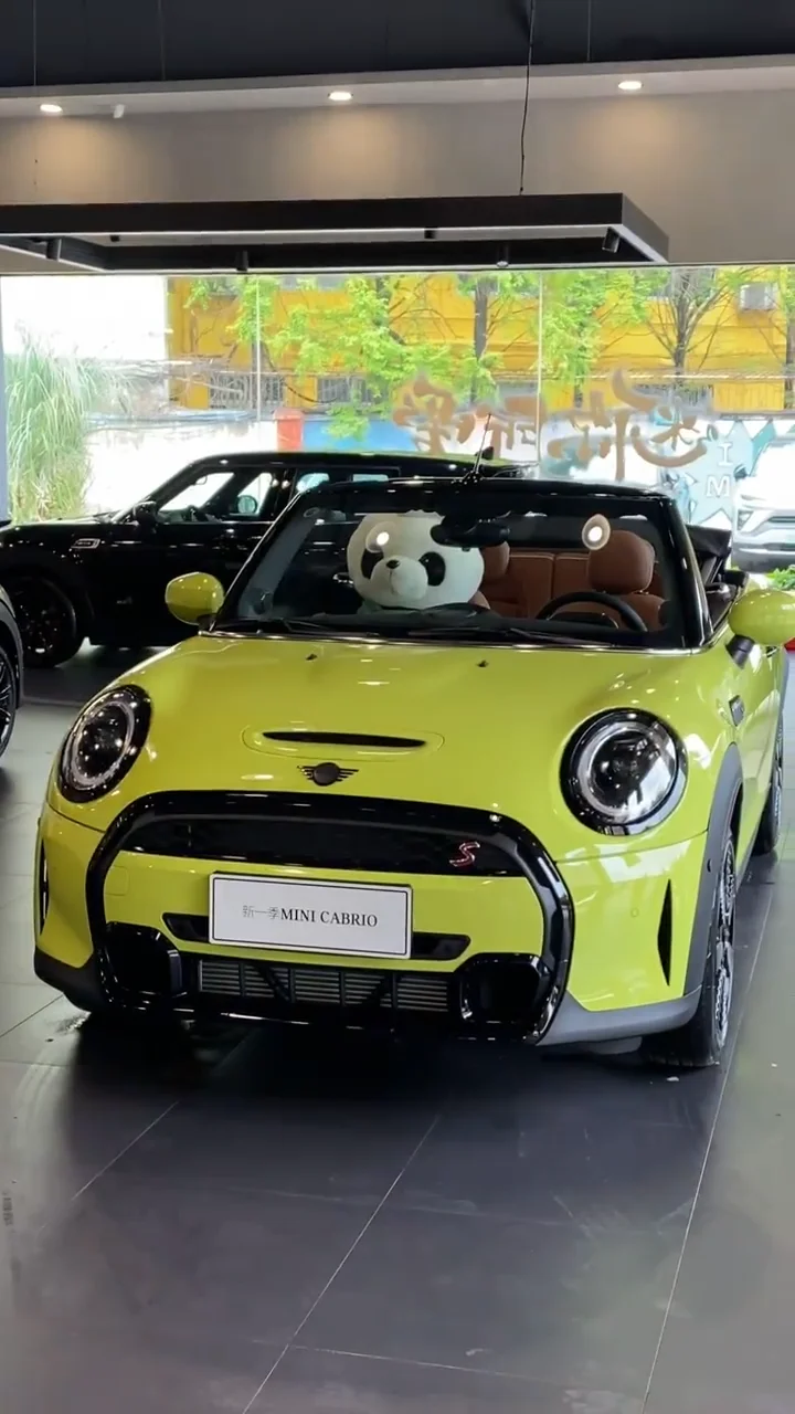Mini Cabrio Cooper 2023 Small Gasoline Car High Speed Cool Luxury ...