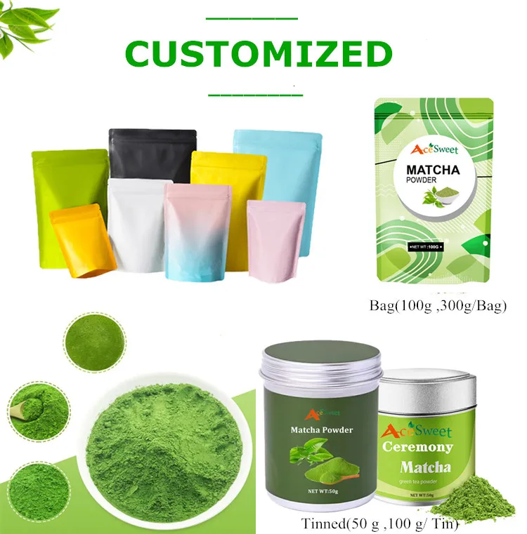 Factory Direct Price Instant Matcha Green Tea Ceremonial Organic ...