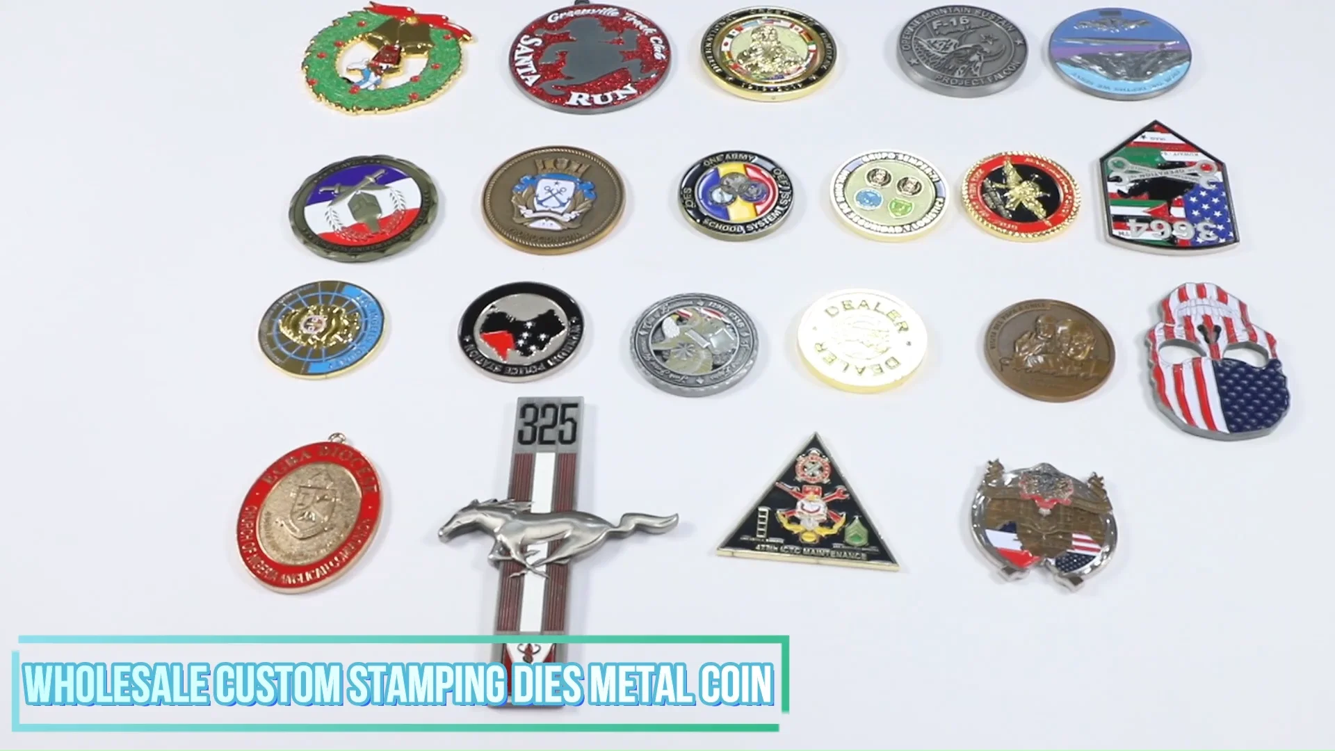 Custom Double Sided Logo Soft Enamel Stainless Steel Coin For Souvenir ...