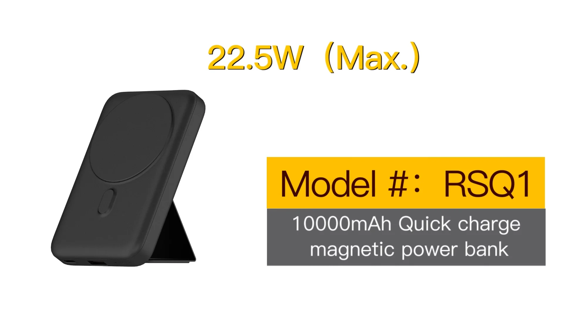 Uutek Rsq1-n For Iphone13/14 Magnetic Power Bank Pd20w Wireless ...