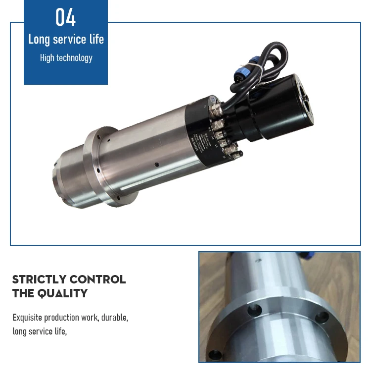 China 30000rpm Bt30 Atc Milling Cnc Motor Spindle Manufacturers ...