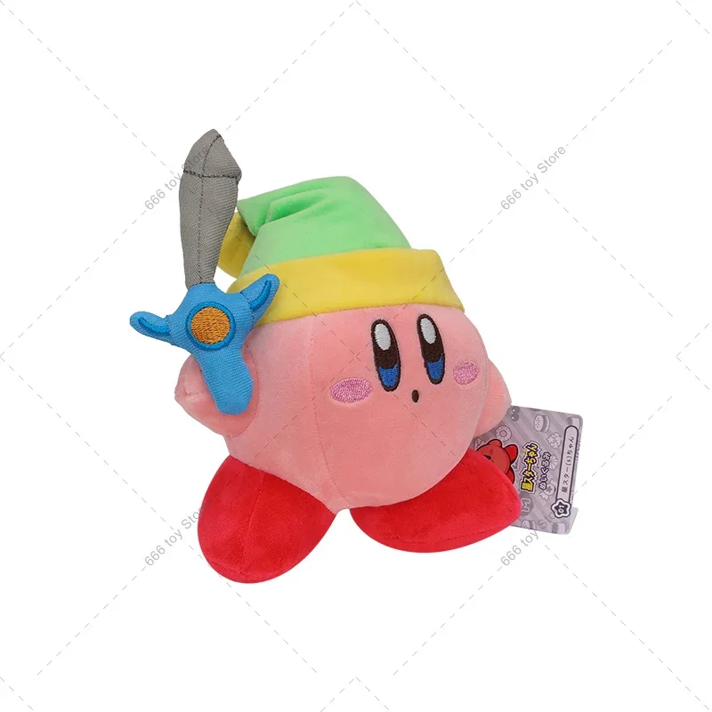 Kawaii Anime Star Kirby Sword Kirby Stuffed Peluche Plush High Quality ...