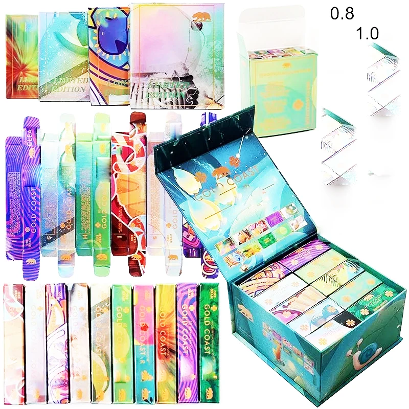 2023 Newest Custom Empty Fold Box GCC Packaging Boxes Gold Coast Clear