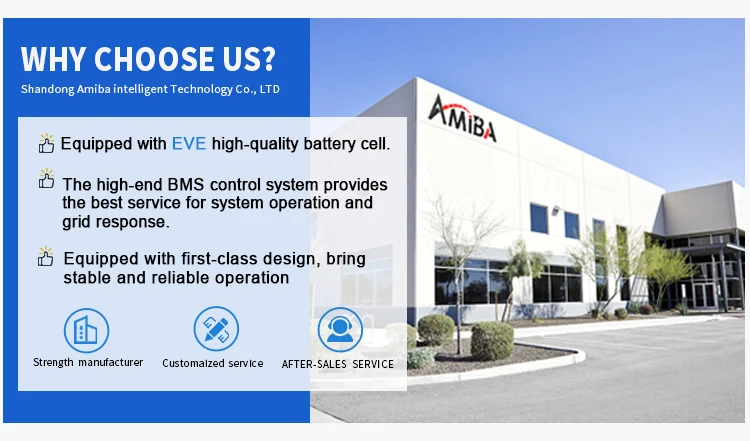 Amiba Lithium Battery - 48V 200ah for Solar Energy Systems