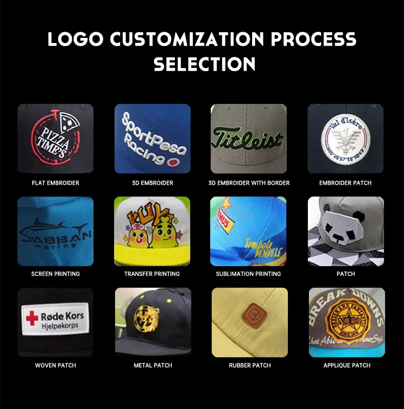 Trucker Cap With Custom Logo Embroidery 5 Panel Travel Sports Baseball ...