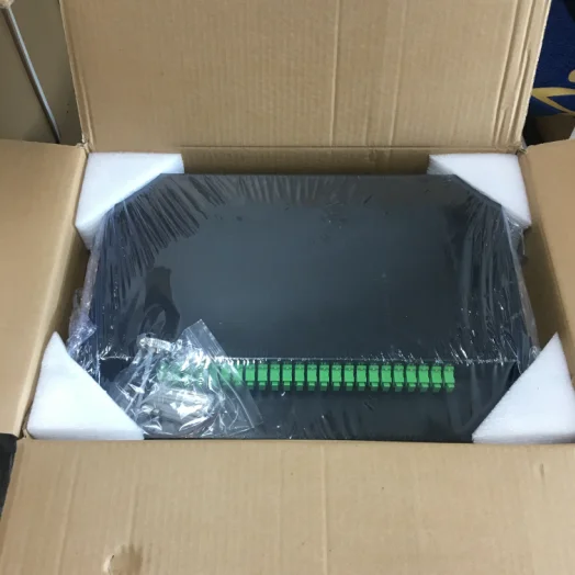 Ftth Gpj 24 48 96 144 Port Glasfaser-rack-montage-patch Feld 96 Core ...
