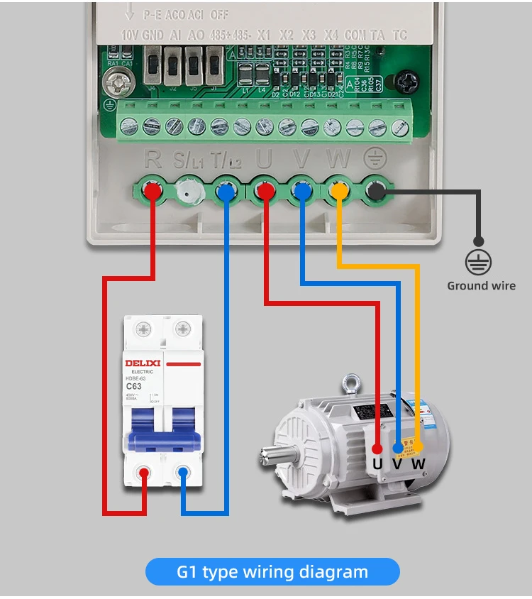 1phase 220V to 3 Phase 380V AC Drive - SUSWE VFD Solutions