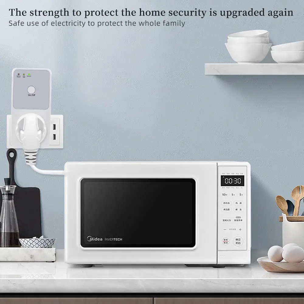 Voltage Relay Socket 220v - Electrical Stabilizer EU FR US UK Plug