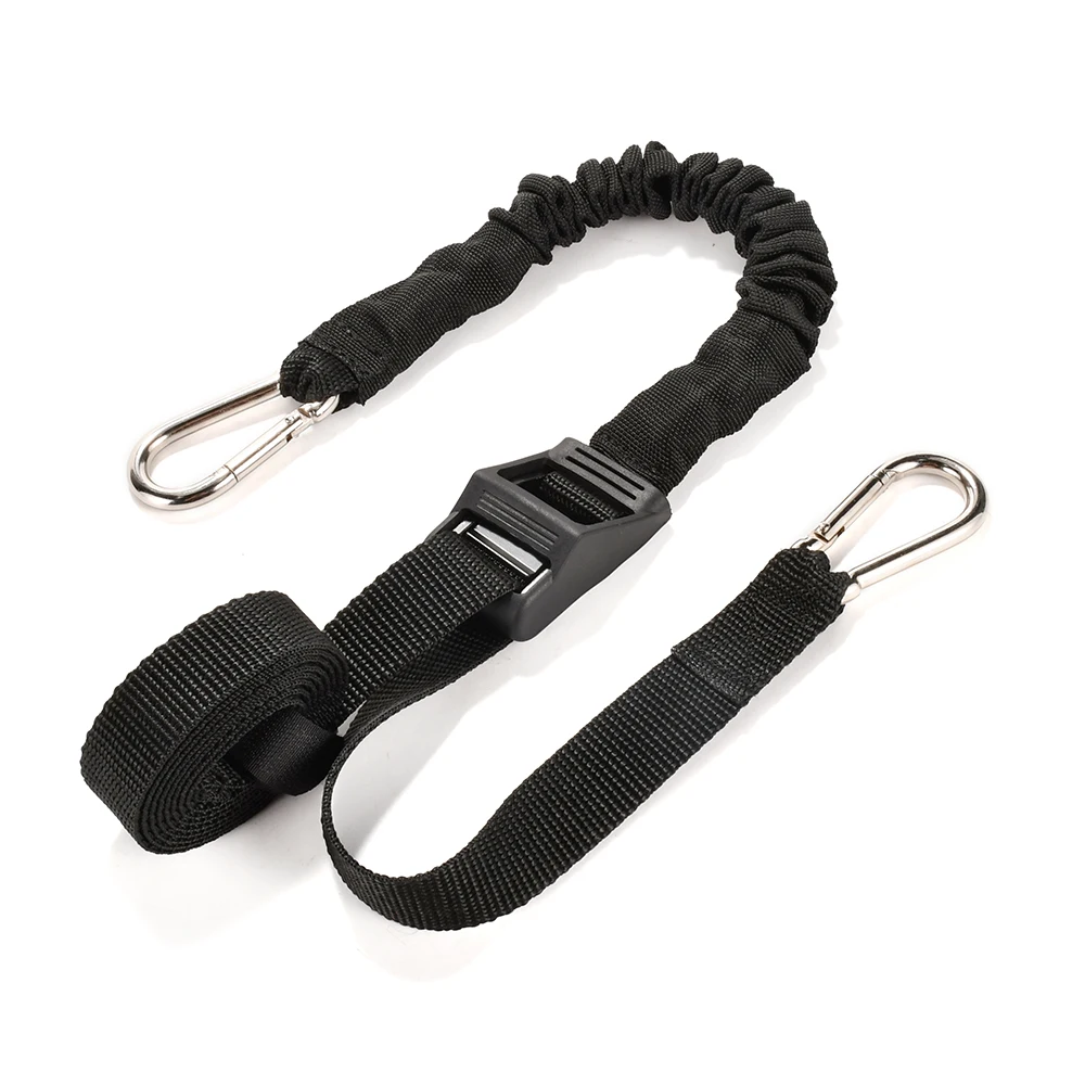 Spring Loaded Cam Buckle with Silicon Rubber Case 8# Carabiner