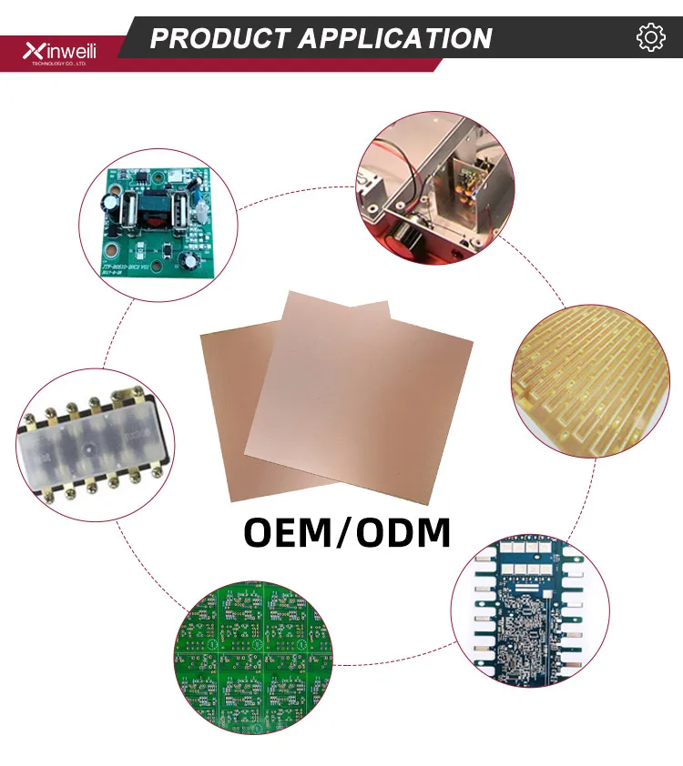 Hot Sale White Epoxy Fiberglass Cem3 Ccl Copper Clad Laminate Sheet For ...