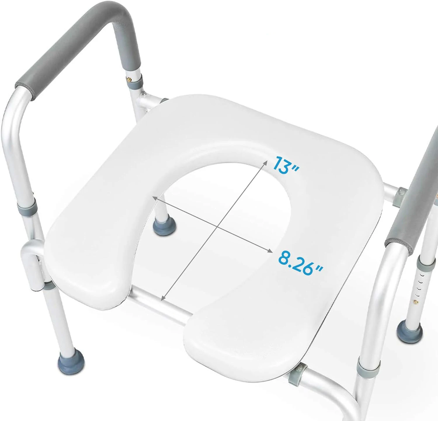 Mason Rsied Toilet Seat & Elderly Bath Chair With Handles ,Adjustable ...
